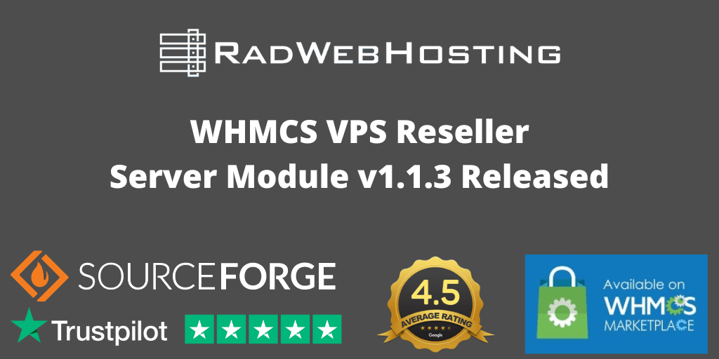 Whmcs Vps Reseller Server Module V113 Released Vps Hosting Blog